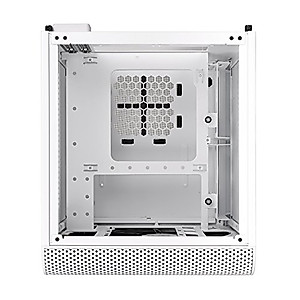 Thermaltake Core V1 Snow Edition SPCC Mini ITX Cube Computer Chassis CA-1B8-00S6WN-01, White