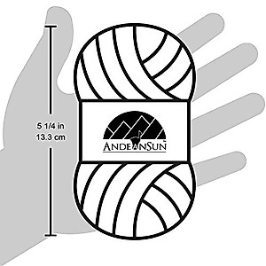 (3 Small Gorgeous Skeins) Alpaca Yarn Blend Umayo [657 Yards Total] Rust, 2 Fingering