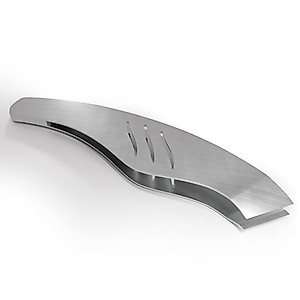 Fish Bone Tweezers - Stainless Steel Fish Scaler - Perfect Tongs for Removing Fish Bones and Scales, Serving Sliced Salmon, Sashimi and Any Fish