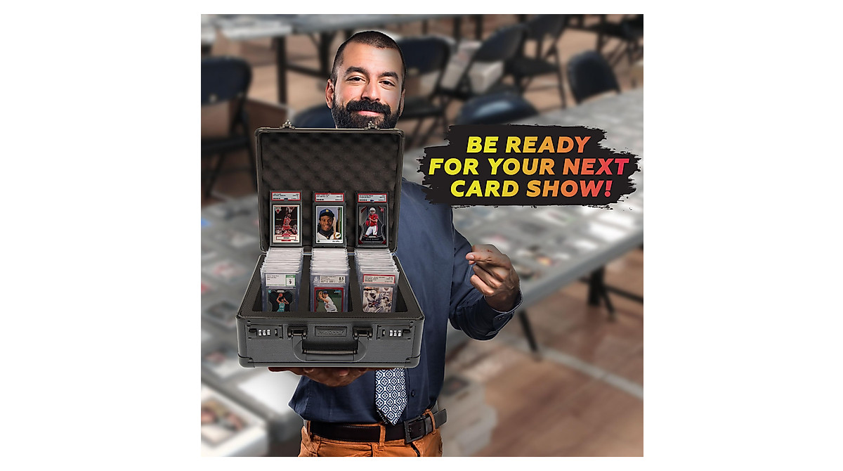 PANOPPLY Slab Armor 120+ PSA Card Storage Box for Graded Cards