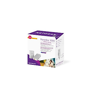 NETGEAR PowerLINE 1000 Mbps, 1 Gigabit Port - Essentials Edition (PL1010-100PAS)