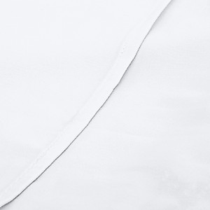 NTBAY Cotton Queen Pillow Shams - 500 Thread Count Egyptian Cotton 20x30 Sham Covers, 2 Pack Super Soft and Breathable 20x30 Inches Oxford Pillowcases, White