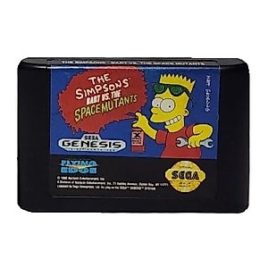 Simpsons: Bart vs. the Space Mutants - Sega Genesis (Renewed)