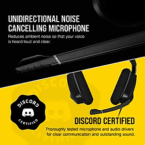 Corsair Gaming Void PRO Stereo Premium Gaming Headset, Carbon (Renewed)