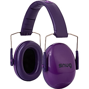 Snug Kids Ear Protection - Noise Cancelling Sound Proof Earmuffs/Headphones for Toddlers, Children & Adults (Purple)
