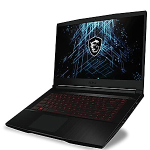 MSI GF63 Thin 11SC-693 15.6" Gaming Laptop, Intel Core i5-11400H, NVIDIA GeForce GTX 1650, 8GB Memory, 256GB NVMe SSD, Windows 11