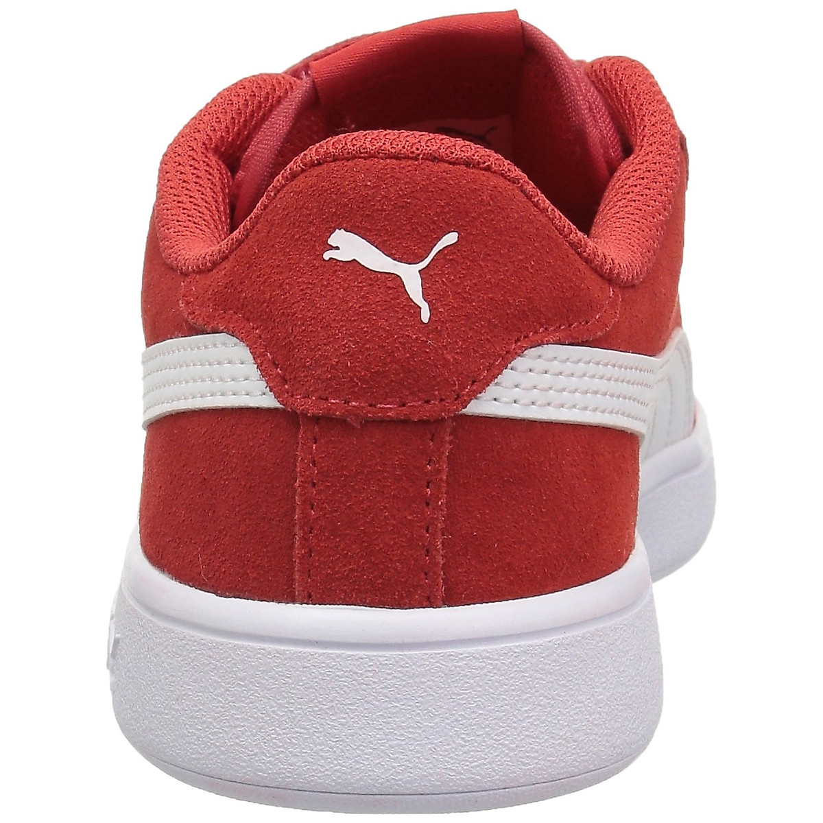 PUMA mens Smash V2 Velcro Sneaker, White, 2 Little Kid US