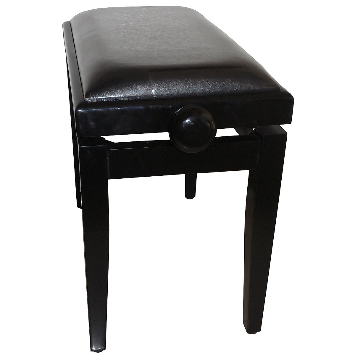 ProRockGear AP Deluxe Adjustable Height Piano Bench Black