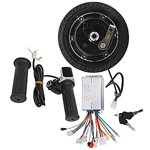 Scooter Brushless Hub Motor, Sturdy and Durable Durable Brushless Hub Motor, LCD Throttle Practical for Electric Scooter DIY Electric Scooter