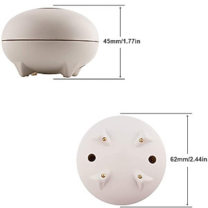 Water Leak Detector -Ourjob Water Alarm Surveillance Systems Water Detectors for Home Security, Kitchen，Bathroom, Basement (3 Pack)