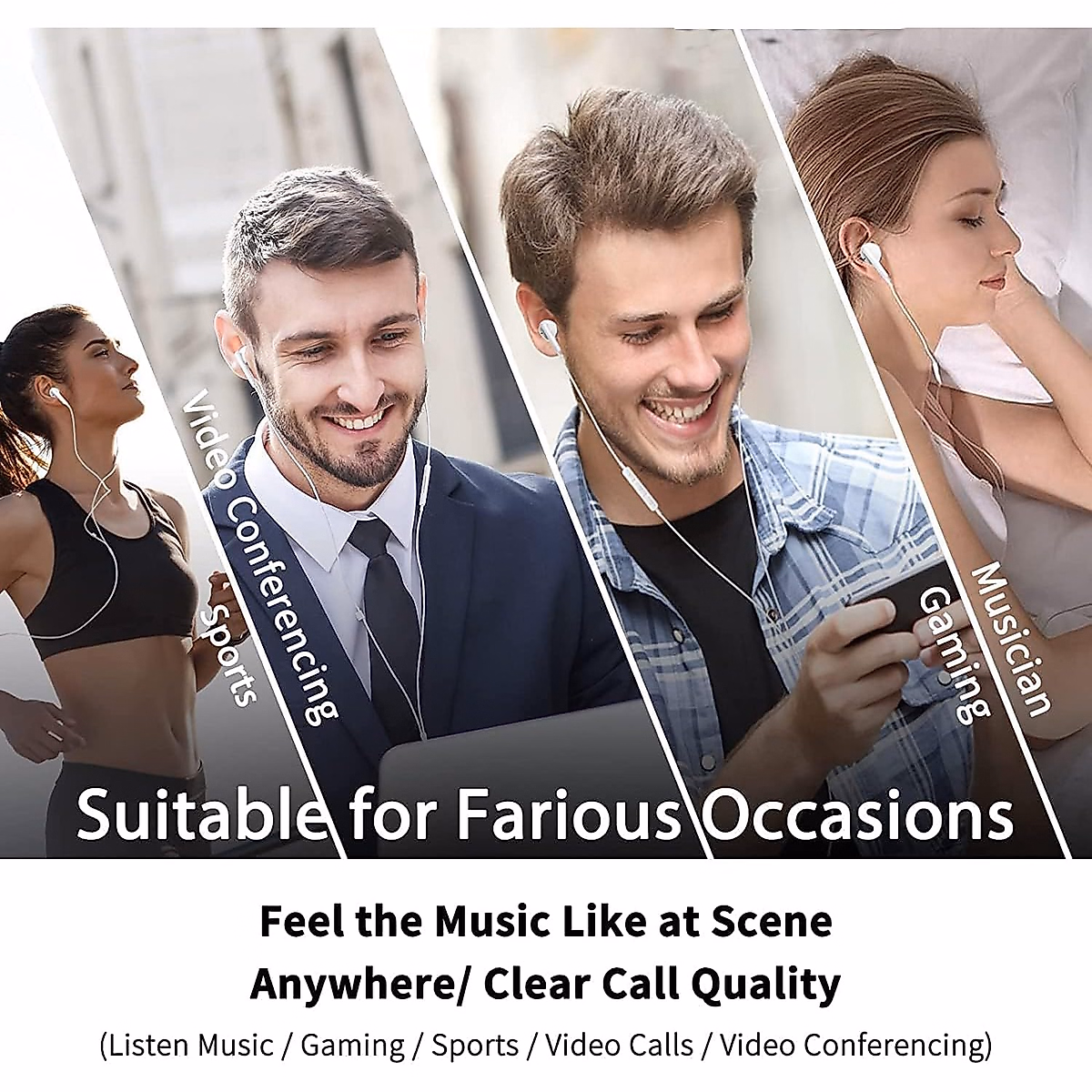 2 Pack - Apple Earbuds,iPhone Headphones Wired Lightning Earphones(Built-in Microphone & Volume Control)[Apple MFi Certified] Noise Isolating Headsets for iPhone 14/13/12/11/X/8/7/6,All iOS System