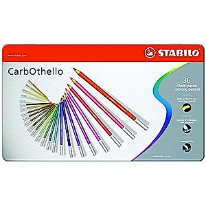 Carb-Othello Pastel Pencil 36 Color Set
