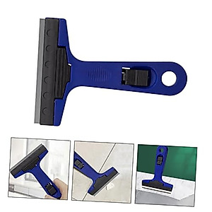 Amosfun 3pcs Cleaning Scraper Blade Paint Squeegee Window Grills Stickers for Sticker Paint Scraper Floor Scraper Blade Sticker Scraper Blade Stickers for Cars Blue Enhanced Nylon Plastic