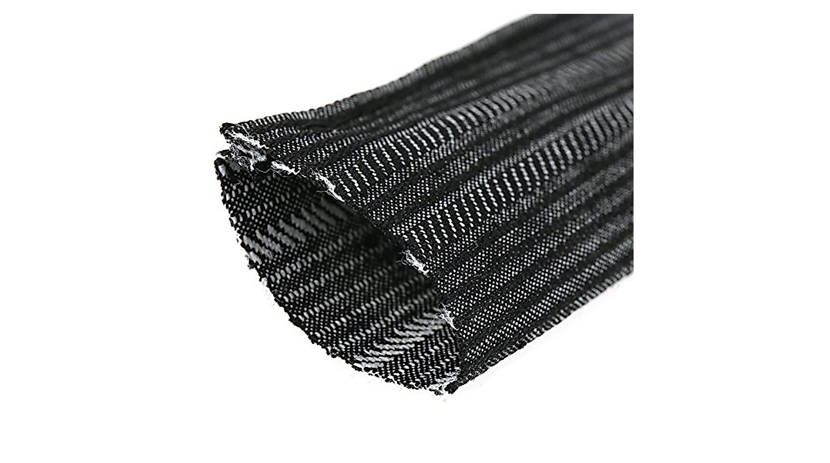 25FT Denim Welding Torch Hose Sleeve - Protect & Bundle Cables