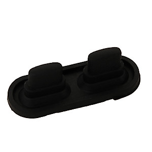 eJiasu GBC Parts, Replacement Rubber Conductive Controller Shell D-Pad Button Pads Repair Parts for GBC Gameboy Color Console (1 Set)