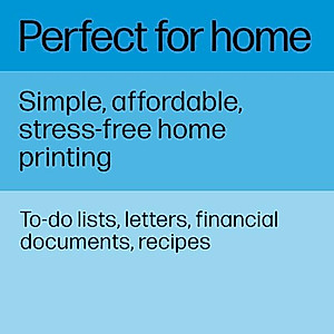 HP DeskJet 2855e Wireless All-in-One Color Inkjet Printer, Scanner, Copier, Best-for-home, 3 months of Instant Ink included (588S5A)