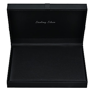 Beyond Brilliance Tennis Necklaces for Women - 1.00 Carat Illusion Set Round Cut Diamond Tennis Necklace in Sterling Silver | Fine Jewelry for Her| Gift Box Included