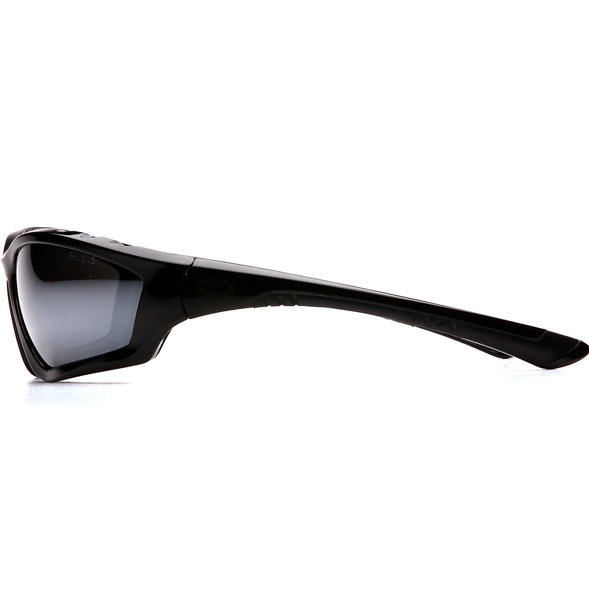Pyramex Safety Accurist Safety Glasses Black Silver Mirror Lens