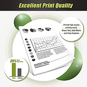 2-Pack Black Compatible S2810x 593-BBMF 47GMH Toner Cartridge Replacement for Dell S2810dn H815dw S2815dn Printer.