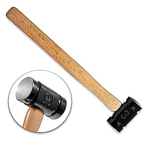 Hand-made Vintage Farrier Rounding Hammer Blacksmith Tools 36oz