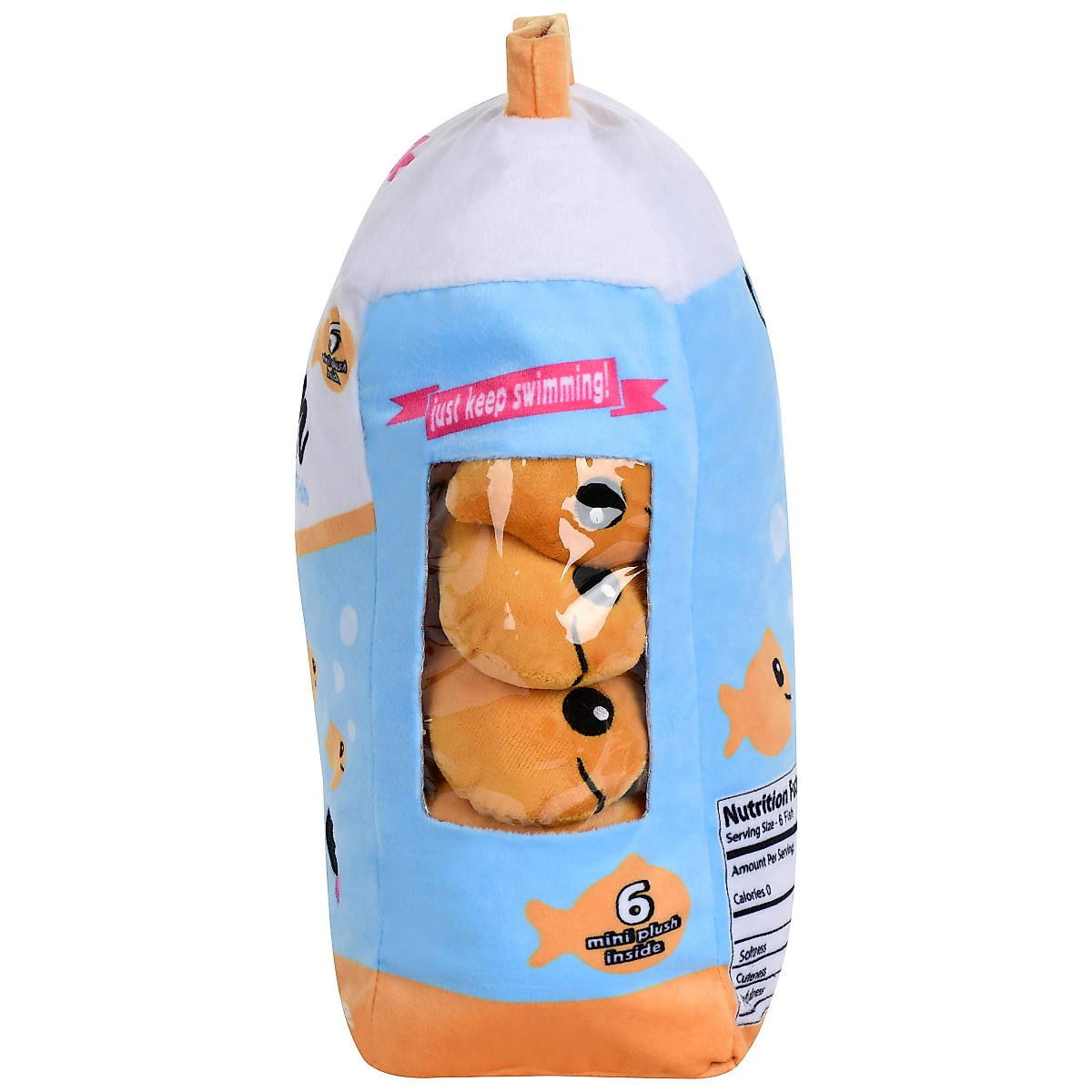 iscream Play with Your Food! Go Fish! Fleece Play Pillow Set with Embriodered Accents