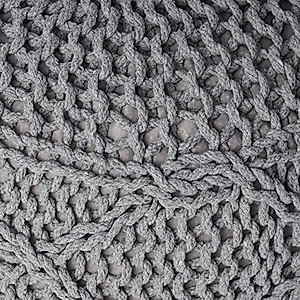 Christopher Knight Home Morven Pouf, Gray