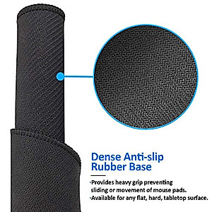 Gaming Round Lily of The Valley Flowers Mouse Pad for Computer, Thick Rubber Laptop Desk Mat,Cute Office Gift,8 Inch