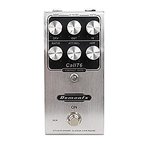 Demonfx CALL76 Compact FET Bass Compressor Fast US Ship