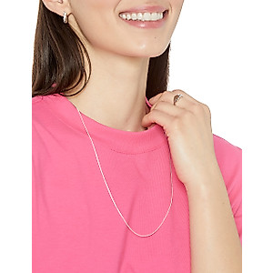 Amazon Essentials Women's Organic Cotton Drop Shoulder Relaxed Boxy Short-Sleeve T-Shirt (Available in Plus Size), Neon Pink, X-Large