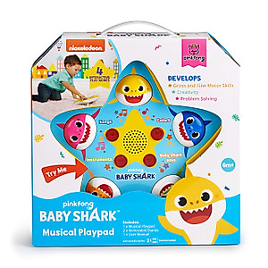 WowWee Pinkfong Baby Shark Official - Musical Playpad, Yellow