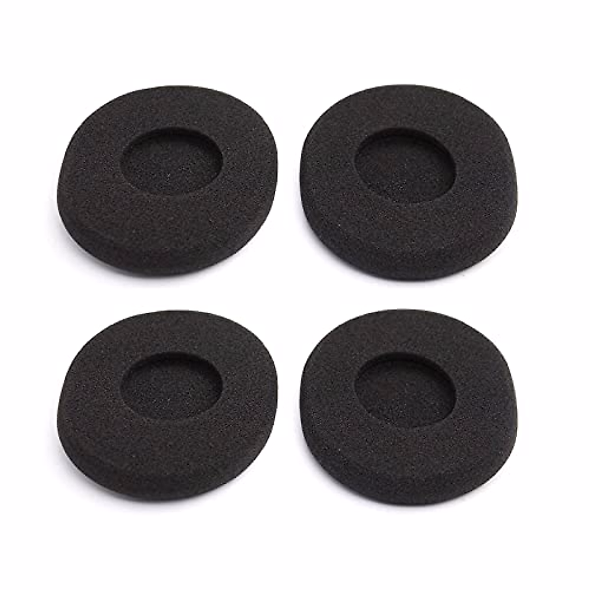 Rhinenet Replacement Earpad Ear Pads Cushion Sponge Foam Covers Compatible for Logitech H800 Wireless Headphones Headset Original Soft Comfortable Foams Durable Flexible Noise Isolation 4pcs Black