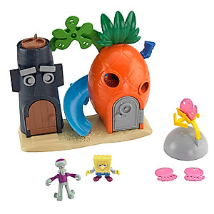 Fisher-Price Imaginext SpongeBob Bikini Bottom Playset, Preschool Toy for Kids 3 Years and Up