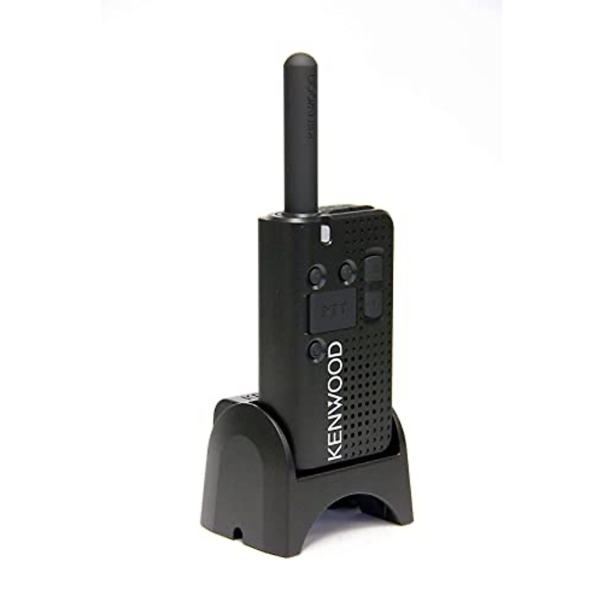 Kenwood PKT- 23 Pocket-Size UHF Two-Way FM Radio (1.5 W Analog), 4-Channel Operation with Voice Guide, Up To 15 Hours Talk-Time (On Battery Saver), IP54 & 11 Mil-Spec Standards 810 (C, D, E, F & G)