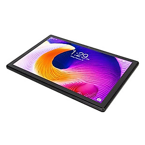 Honio HD Tablet, 10.1 Inch FHD Aluminum Alloy Office Tablet 5G WiFi 4G LTE Dual Camera Octa Core CPU with Travel Case Keyboard (US Plug)