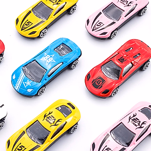 TAODUDU Toddler Toys Cars Kids Truck Transport Cars Boys Gift for Ages 3-8 Year Old,Transport Cars Carrier Set with 12 Die-cast Vehicles