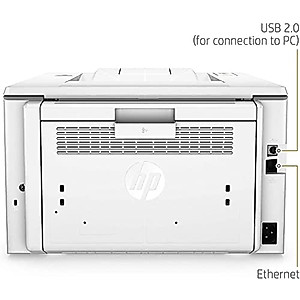 HP Laserjet Pro M203dw Wireless Laser Printer, Duplex Printing, 30ppm, 1200x1200 dpi, LED Button, Mobile Printing, Compatible with Alexa (G3Q47A), Wi-Fi & Ethernet, W/Silmarils USB 2.0 Printer Cable