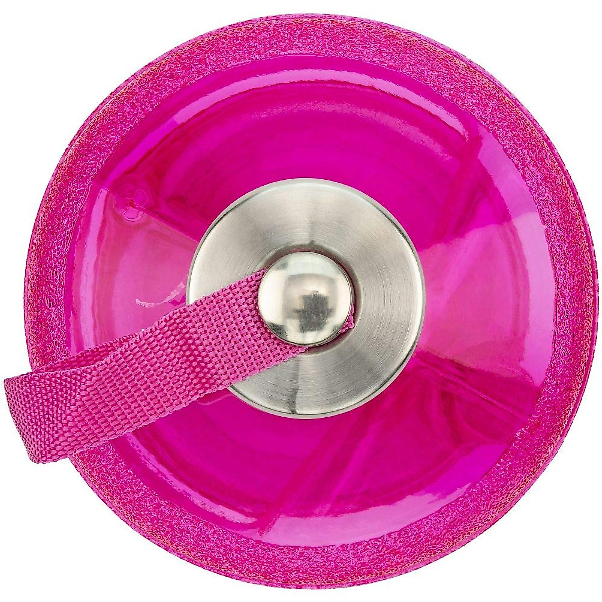 1 Gallon BPA Free Plastic Water Bottle for Cold Liquids With Attached Leak Proof Screw Lid - For Gym Office Daily Use, Pink