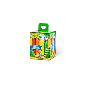 Crayola Washable Sidewalk Chalk, Outdoor Toy, Gift for Kids, 16 Count
