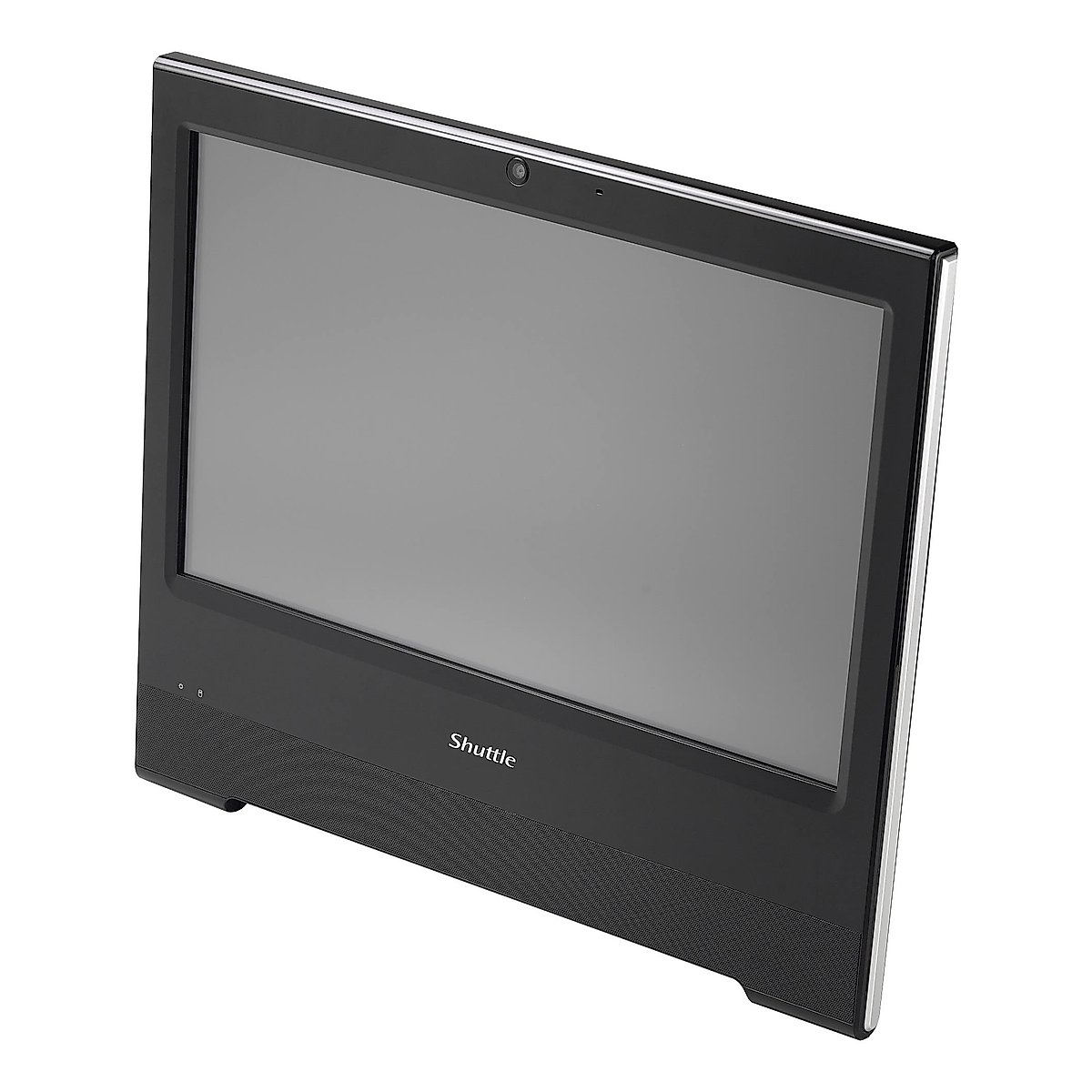 Shuttle XPC AIO X50V8 Black Embedded Intel Celeron 5205U All-in-One Barebone PC, Fanless, IP54 Certified, VESA Compatible, No RAM, No HDD/SSD, No OS