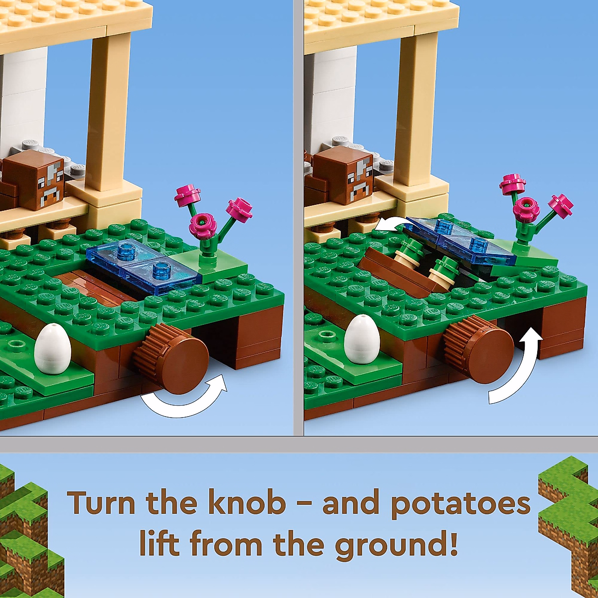 LEGO Minecraft The Red Barn 21187 Building Toy Set for Kids, Girls, and Boys Ages 9+ (799 Pieces)