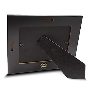 BELLA BUSTA-My 1st Birthday-Baby Boy, Baby Girl First Birthday-UV Print Gloss White Picture Frame (Girl, 5x7 Horizontal)