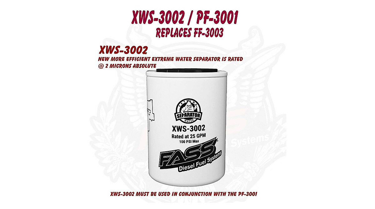 Titanium Series Fuel Filter & Water Separator Pack of 6 - FASS