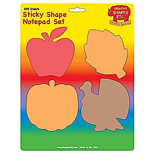 Fall Sticky Notepad Set