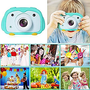 LKYBOA Kids Camera -Cute Kid Gift Digital Camera 12.0MP Screen FHD 1080P Video Resolution Mini Rechargeable Camera for Boys & Girls Ages 3-12-Joytrip Child (Color : B)