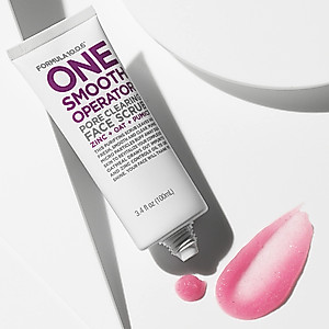 Formula 10.0.6 One Smooth Operator (3.4 Fl. Oz.) Pore Clearing Face Scrub that Leaves Skin Fresh, Smooth & Clear -Vegan, Paraben-Free & Cruelty-Free