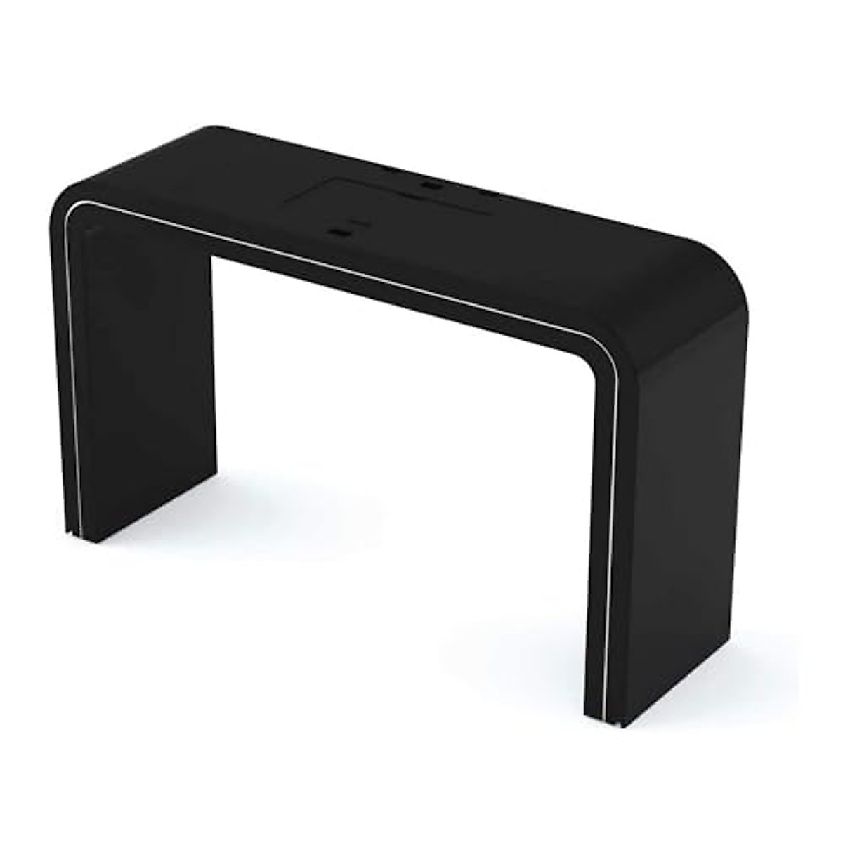 Glorious Session Cube XL Sturdy DJ Workstation with Integrated Cable Routing, Easy Assembly and Storage (Black)