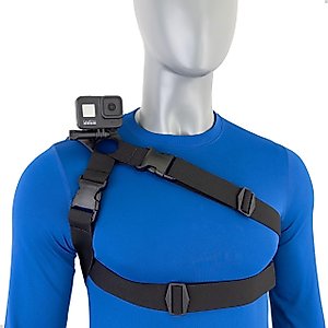 STUNTMAN 360 High Stability Shoulder Mount for Action Cameras - Fits GoPro, DJI Osmo (Action 5 Pro, 4, 3, 2), Insta360 (Ace Pro, Ace, ONE RS, ONE R), and Others