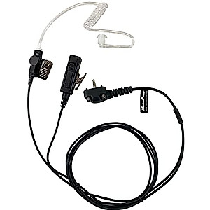 MaximalPower PTT Headset Earpiece for Motorola Vertex Radios VX-261 VX-231 VX-210 VX-264 VX-351 VX-354 VX-424 VX-451 VX-454 VX-459 EVX-261 EVX-531 EVX-534 EVX-539