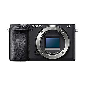Sony Alpha 6400 | APS-C Mirrorless Camera (Fast 0.02s Autofocus, 24.2 Megapixels, 4K Movie Recording, Flip Screen for Vlogging)