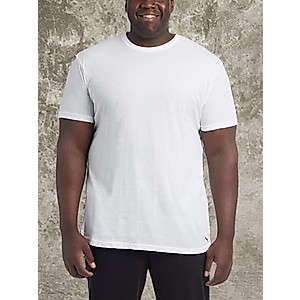 PUMA mens Big & Tall 3 Pack Classic T Shirt, White Traditional, 3X-Large Tall US